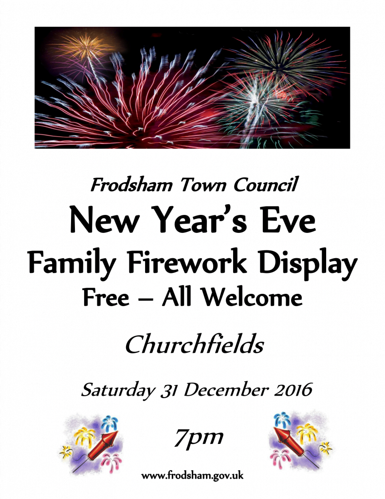 New Year’s Eve Family Firework Display - Frodsham Town Council