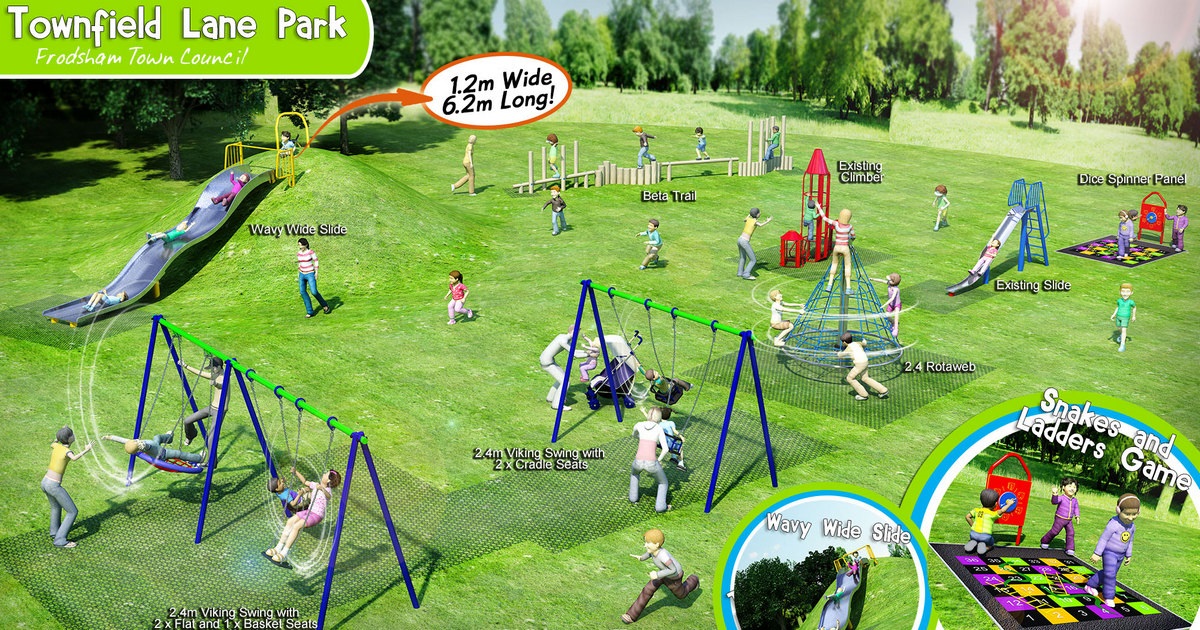 Plans for Townfield Lane Park - Frodsham Town Council