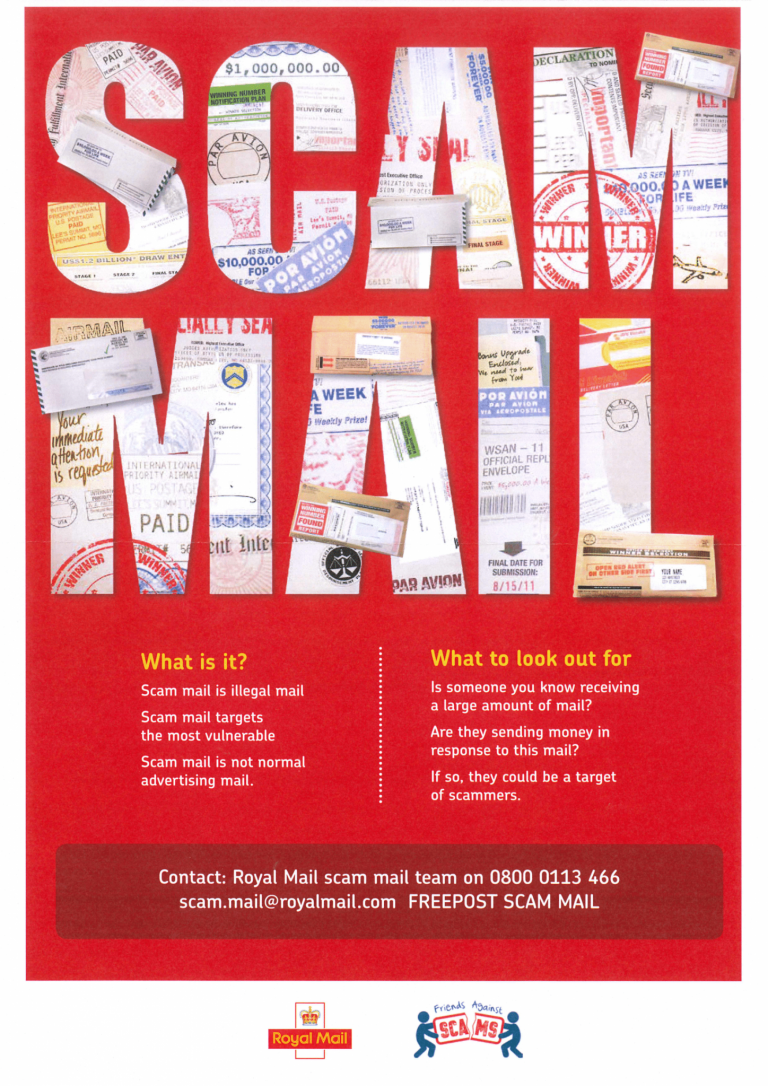 Scam Mail - Frodsham Town Council