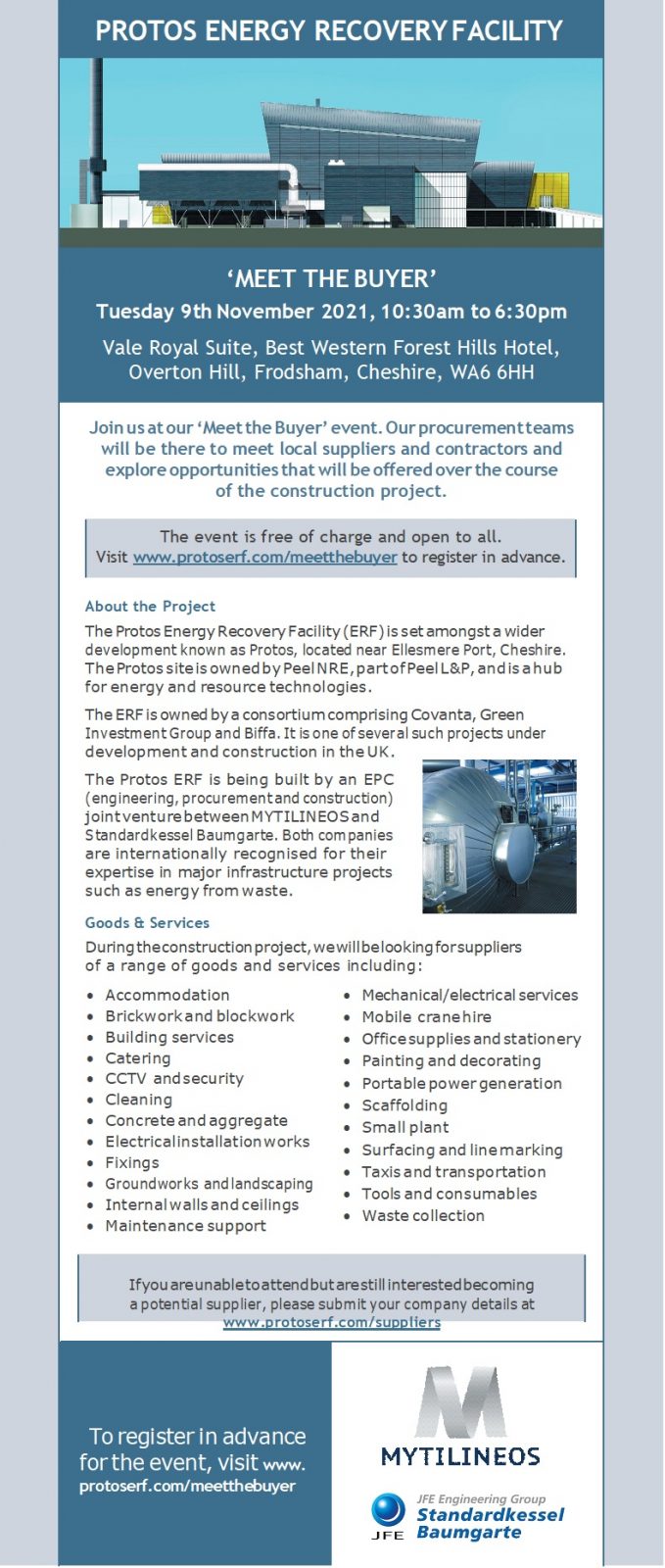 Protos Energy Recovery Facility - 'Meet the Buyer' Event - Frodsham ...